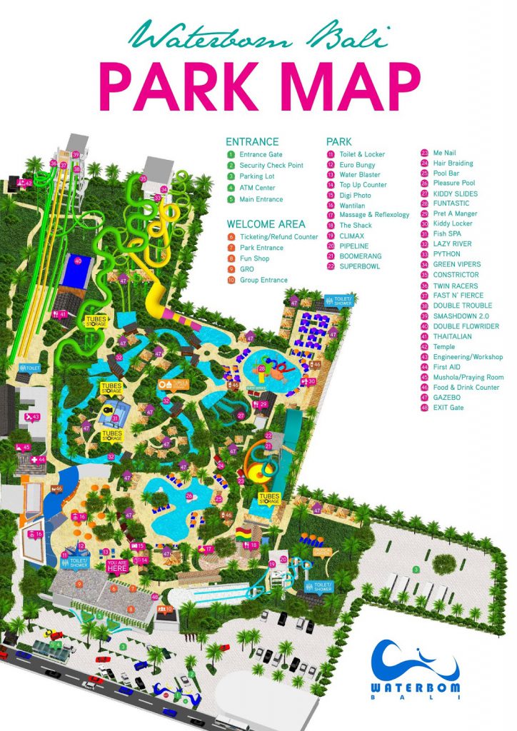 バリ島の巨大プールパーク『ウォーターボム』の基本情報と3つの魅力 | バリ倶楽部